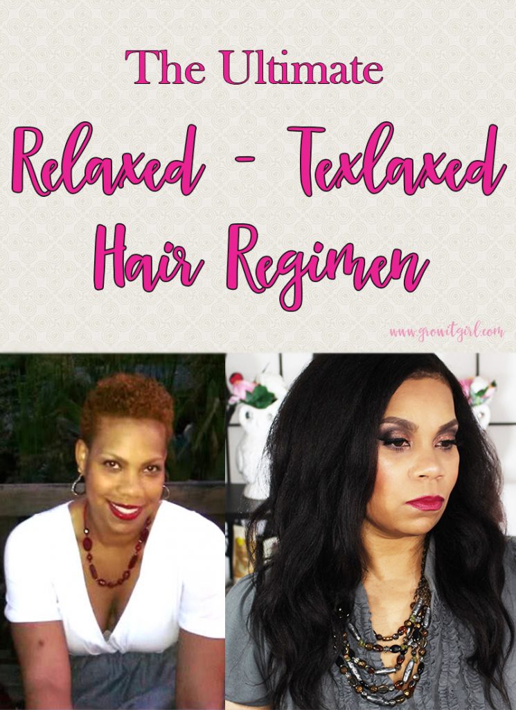 Texlaxed - Relaxed Hair Regimen for Healthy Hair Growth